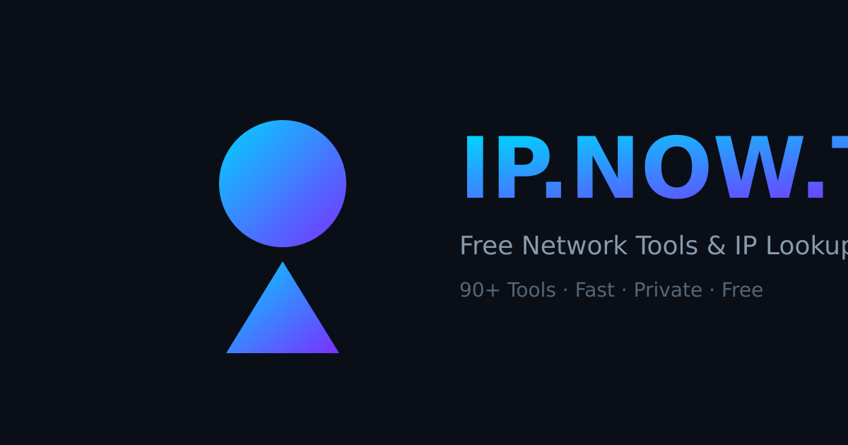 What is My IP Address? — Free IP Lookup with Location & ISP
